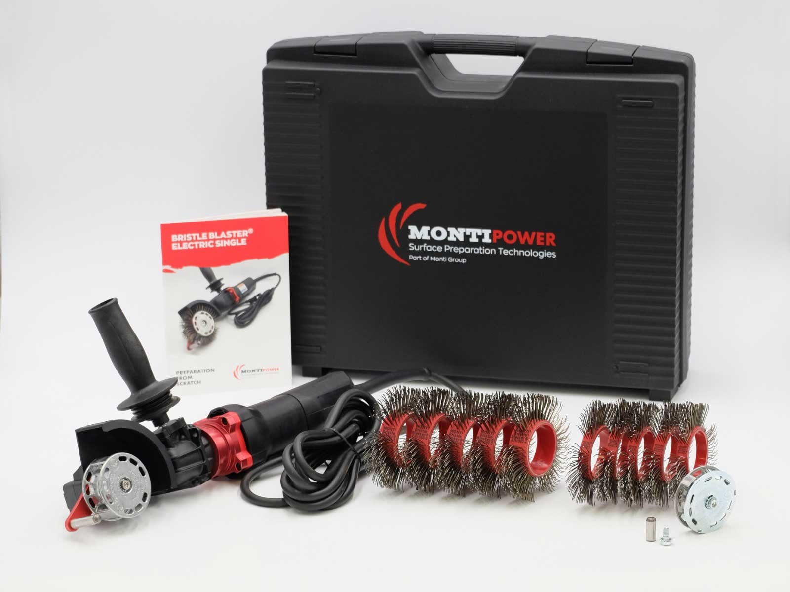 MONTI Bristle Blaster® Set Electric (900W) 240V. Dual Hertz. (SE-1360 ...